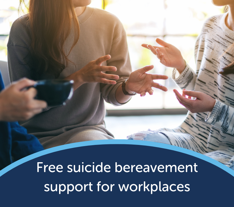 suicidesupportworkplaces : Cruse Bereavement Care